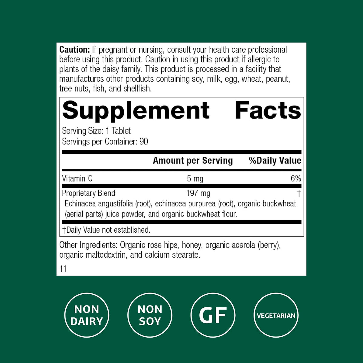 vitamin C and zinc echinacea benefits