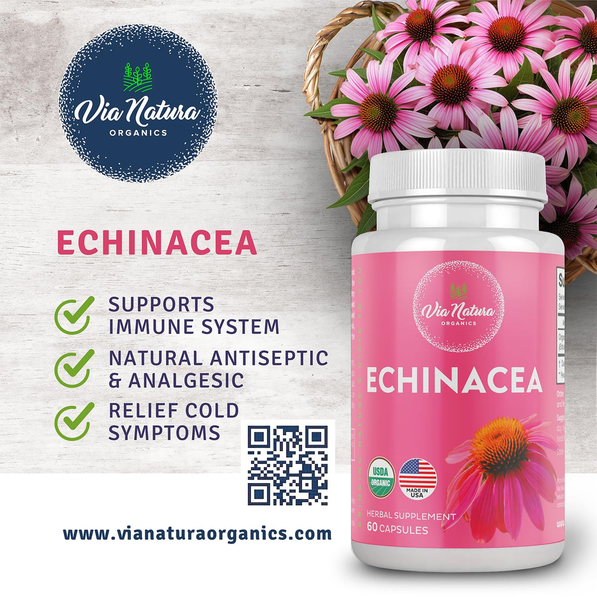 vitamin C and zinc echinacea blend