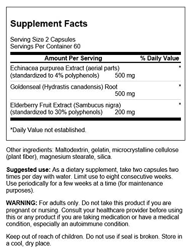 vitamin C and zinc echinacea blend
