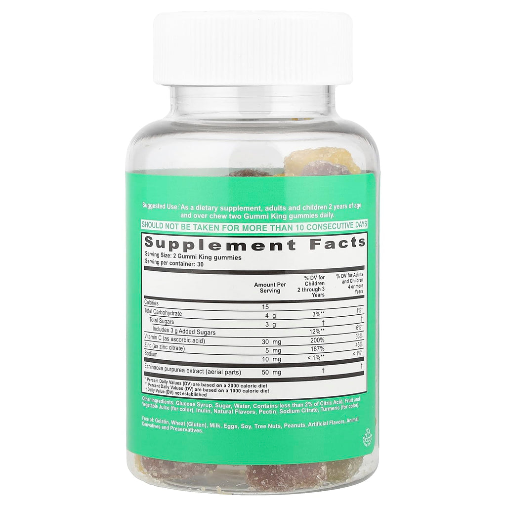 vitamin C and zinc echinacea gummies