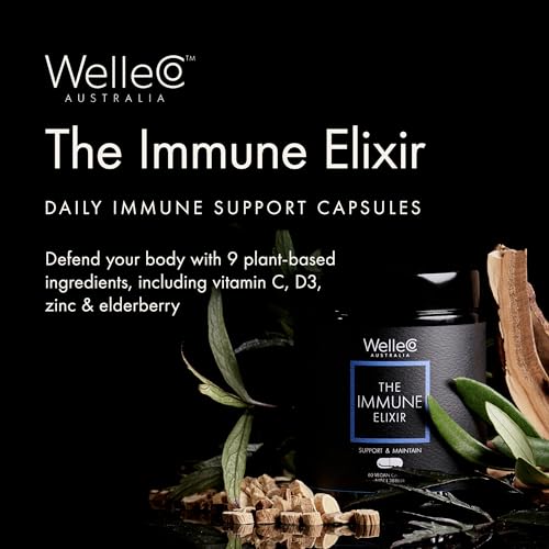 vitamin C and zinc elderberry capsules