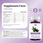 Vitamin C and zinc elderberry gummies