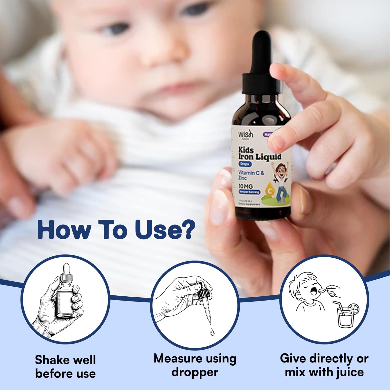 Vitamin C and zinc for immunity