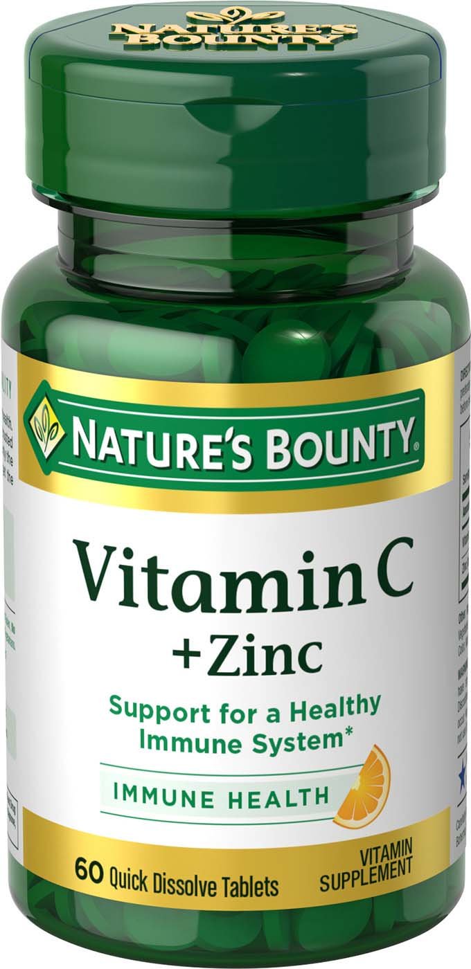 Vitamin C and zinc for immunity