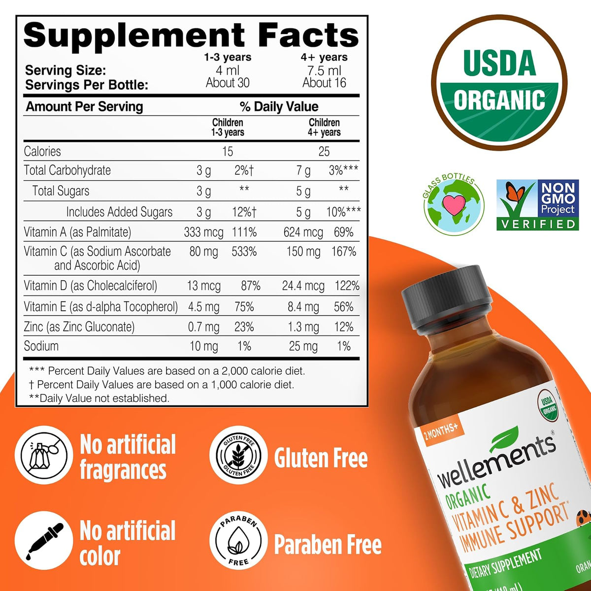 Vitamin C and Zinc for kids