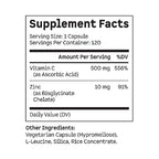 vitamin C and zinc for wellness