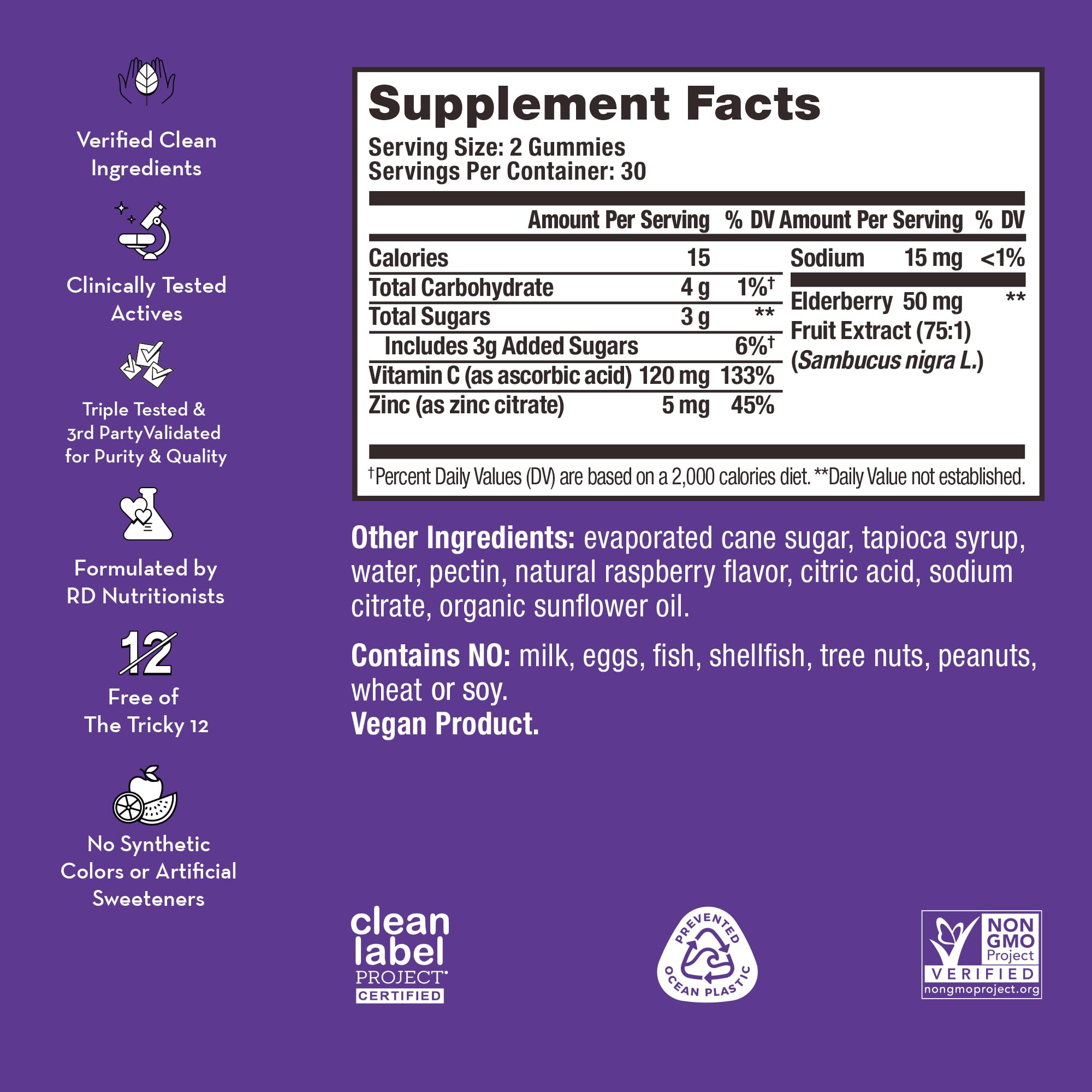 vitamin C and zinc gummies