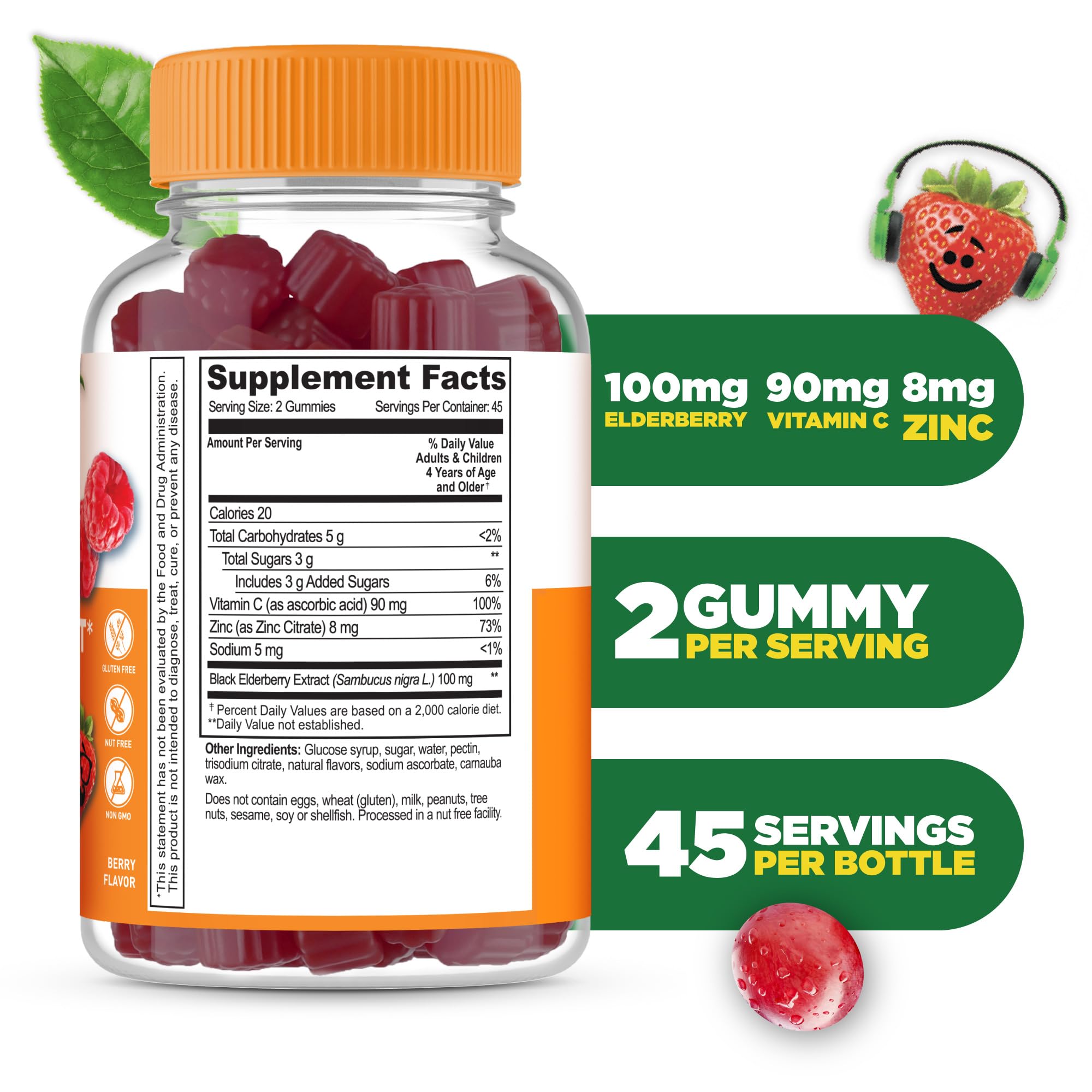 vitamin C and zinc gummies