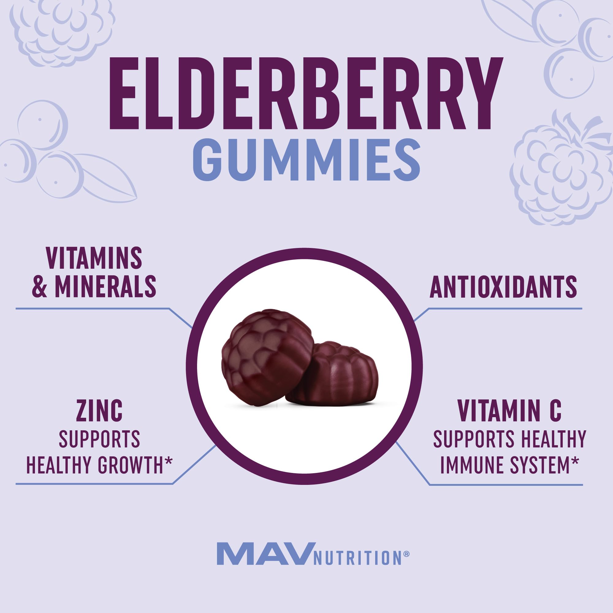 vitamin C and zinc gummies