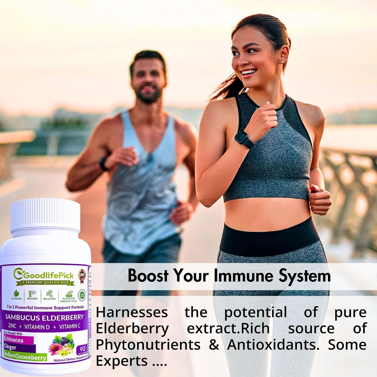 vitamin C and zinc immune boost