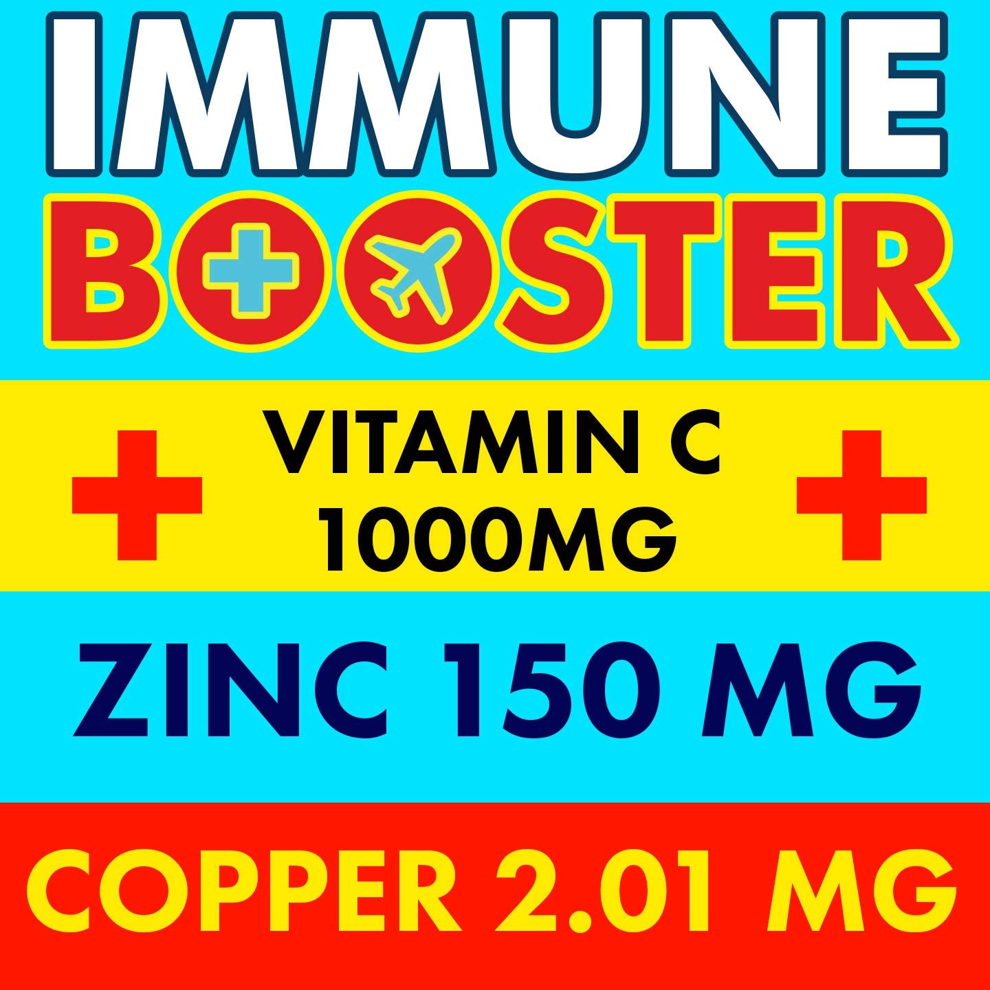 vitamin C and zinc immune booster
