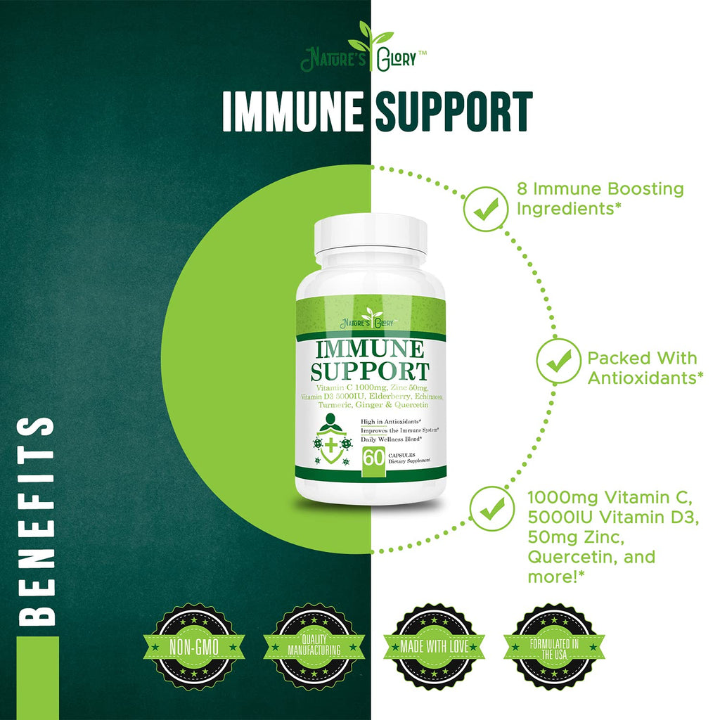 Vitamin C and zinc immune booster
