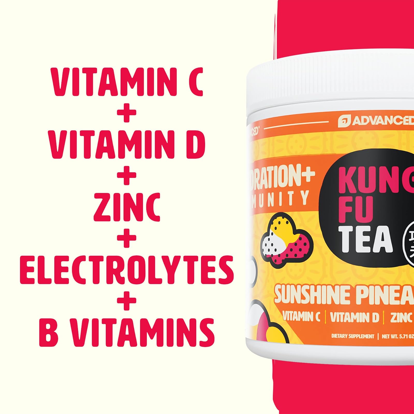 Vitamin C and zinc supplement