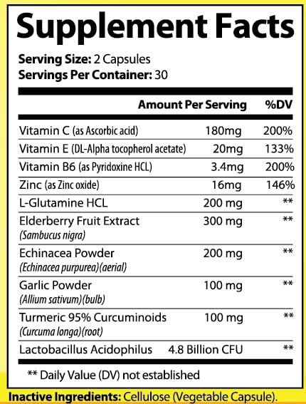 vitamin C and zinc supplement