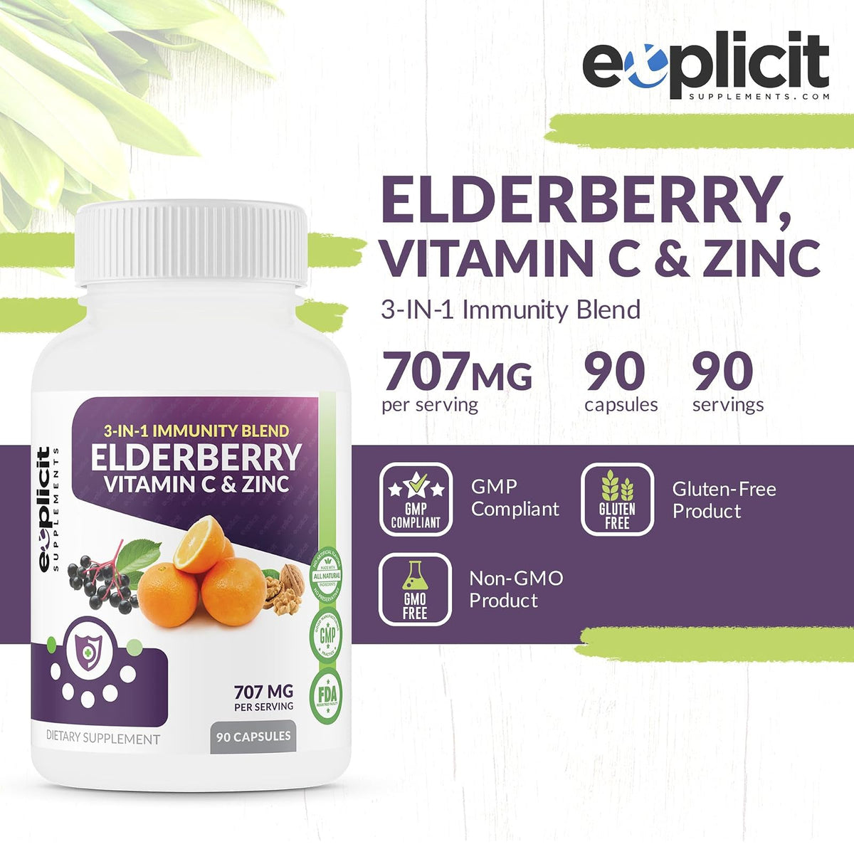 vitamin C and zinc supplement