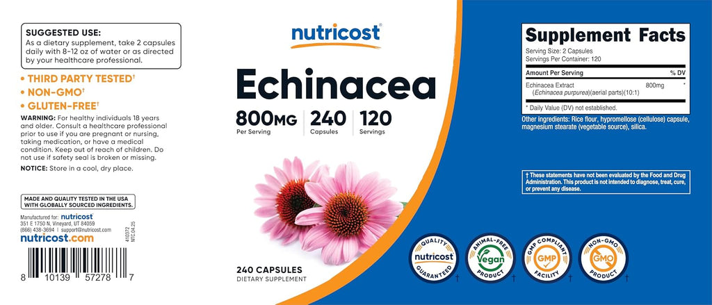 vitamin C and zinc with echinacea