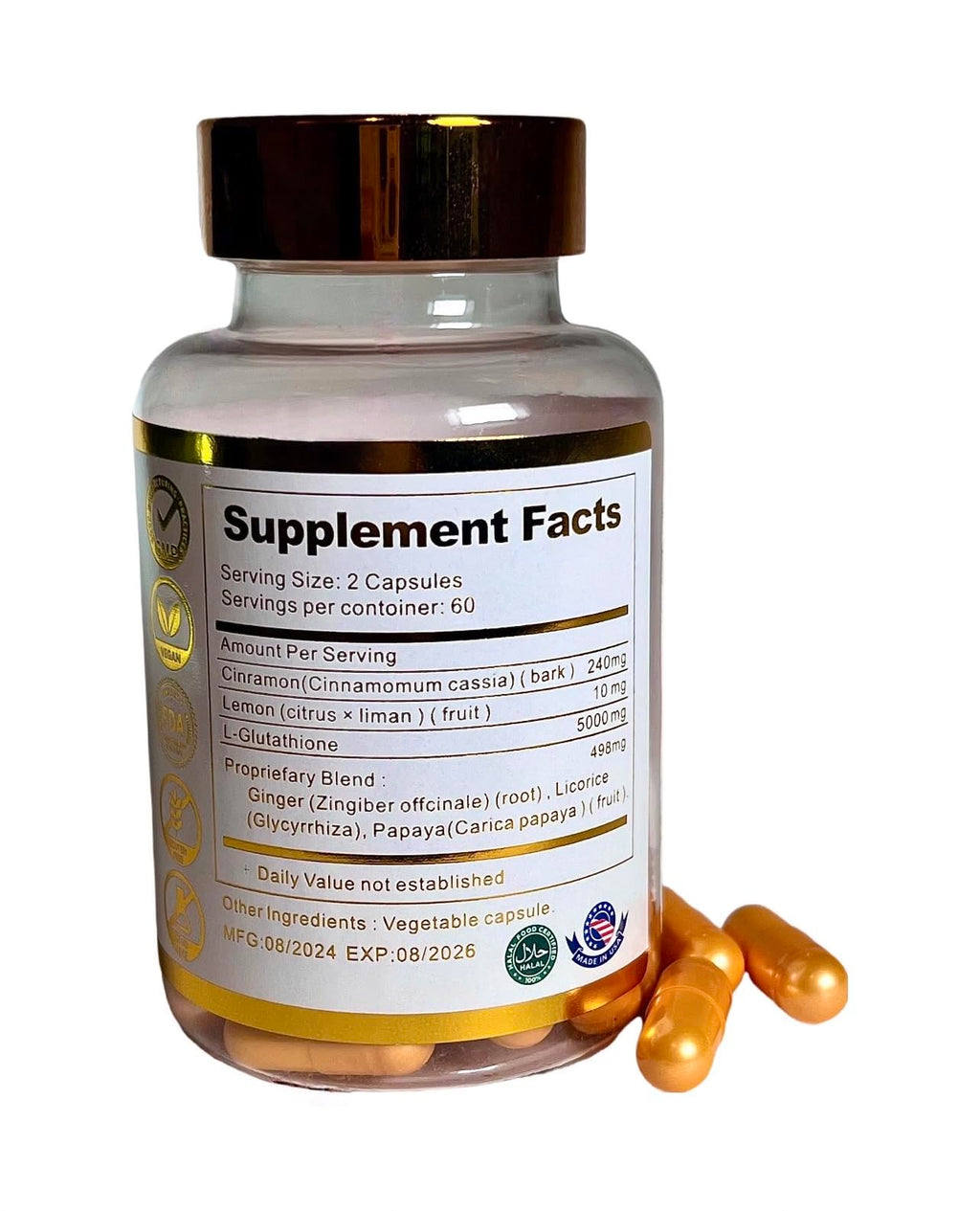 Vitamin C blend for hyperpigmentation treatment