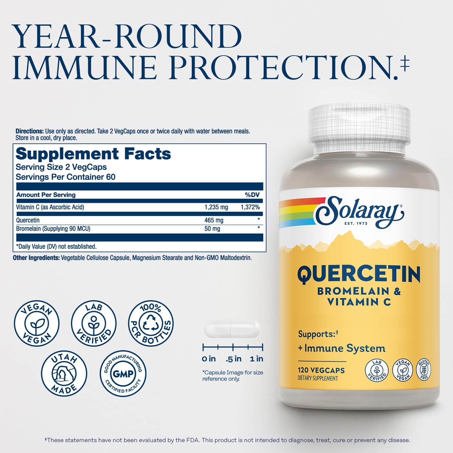 Vitamin C boost with blended minerals