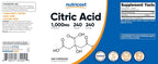 vitamin C boost with citric acid