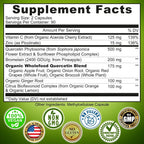vitamin c boost with quercetin