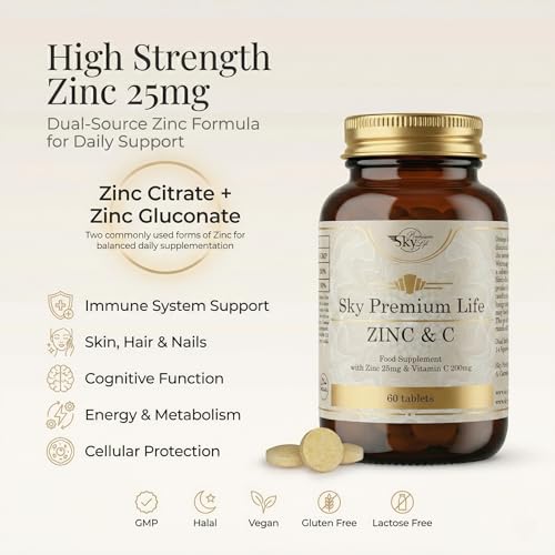 Vitamin C boost with zinc