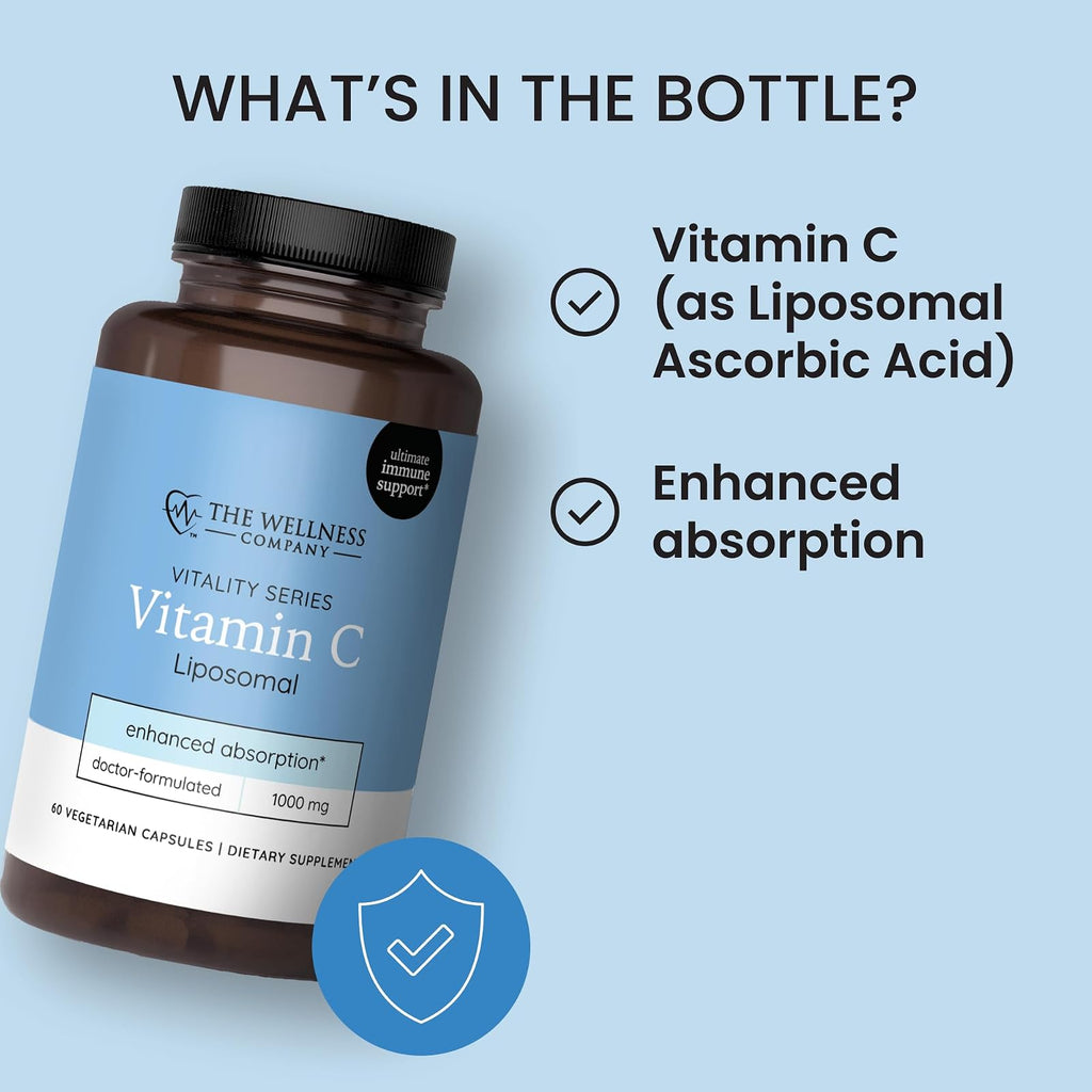 Vitamin C capsules for better absorption