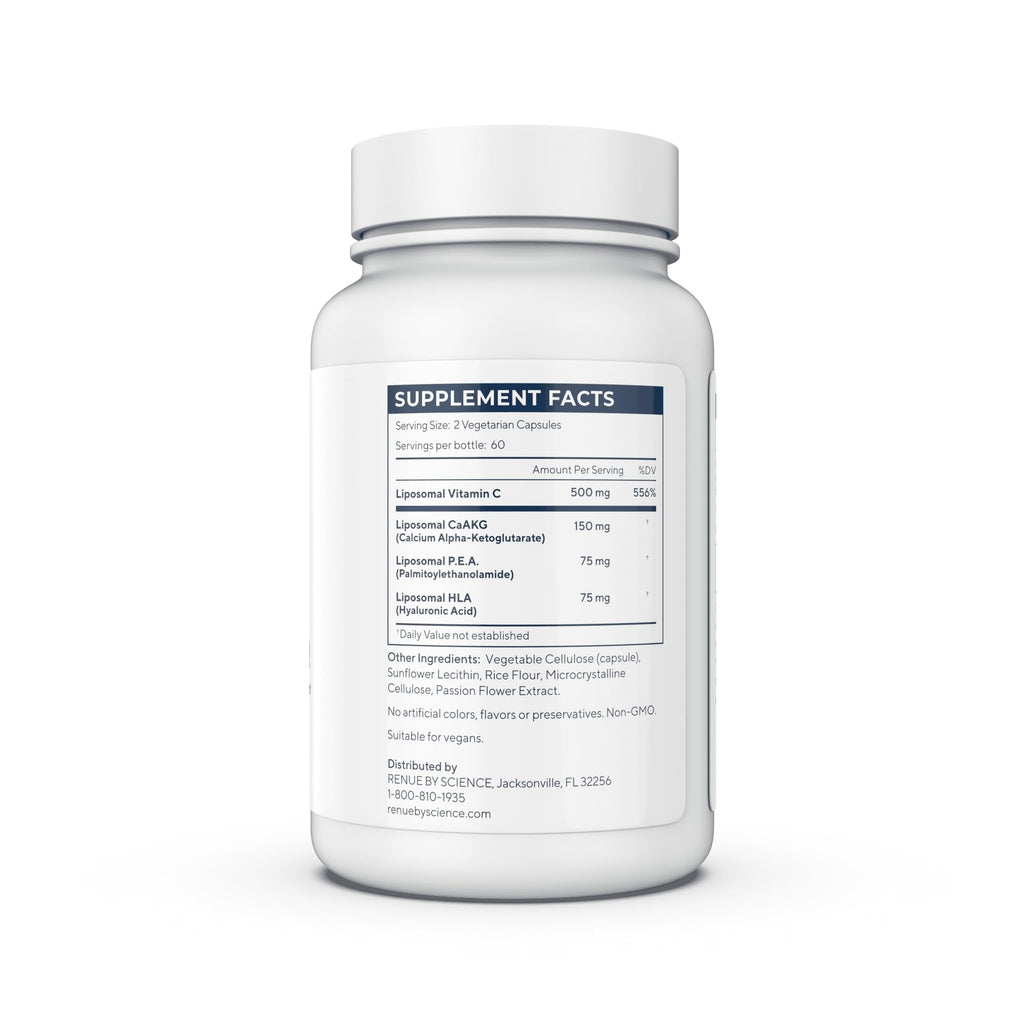 Vitamin C capsules for daily wellness
