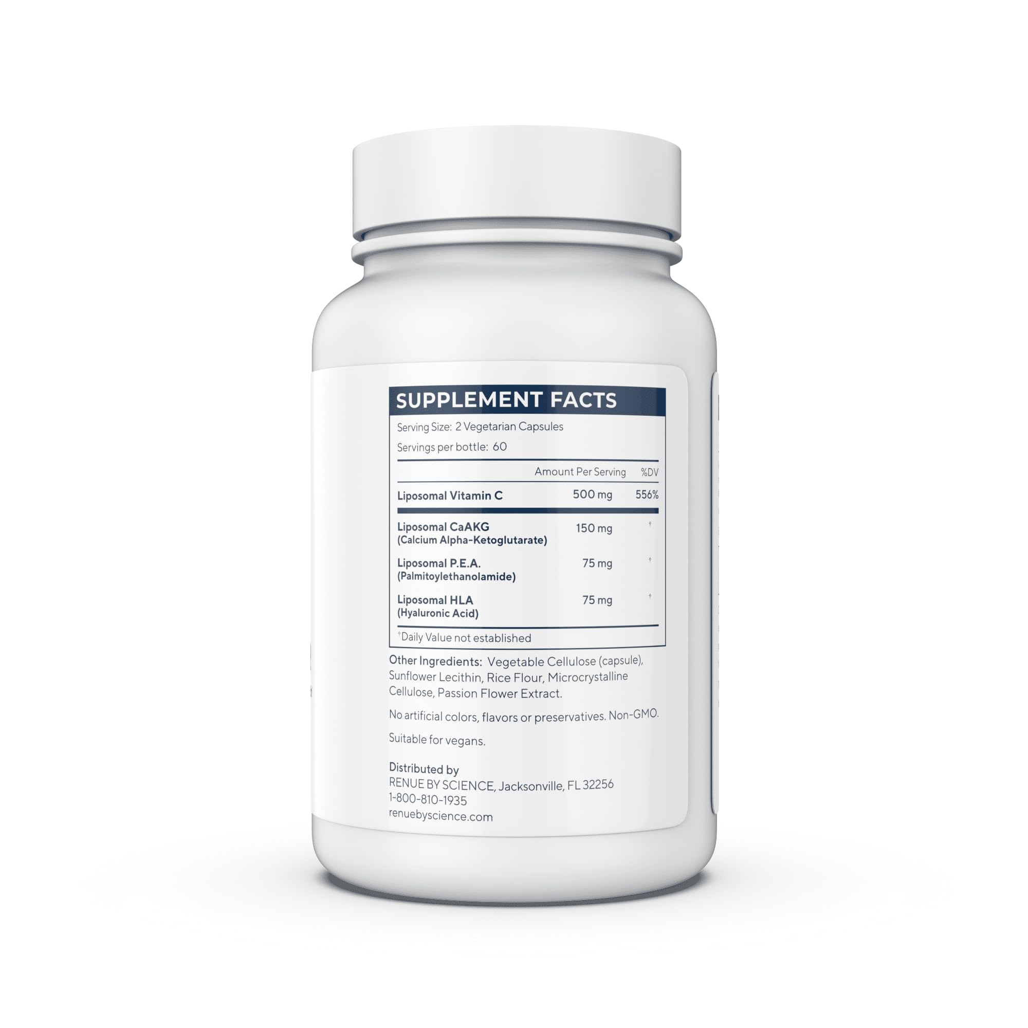 Vitamin C capsules for daily wellness
