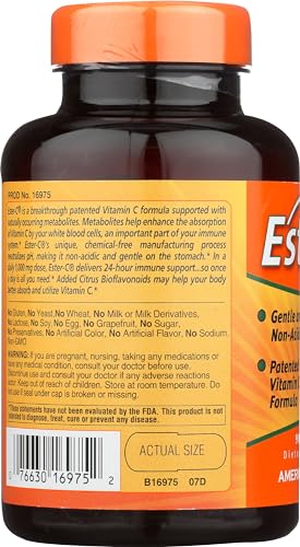Vitamin C capsules for daily wellness