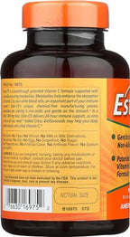 Vitamin C capsules for daily wellness