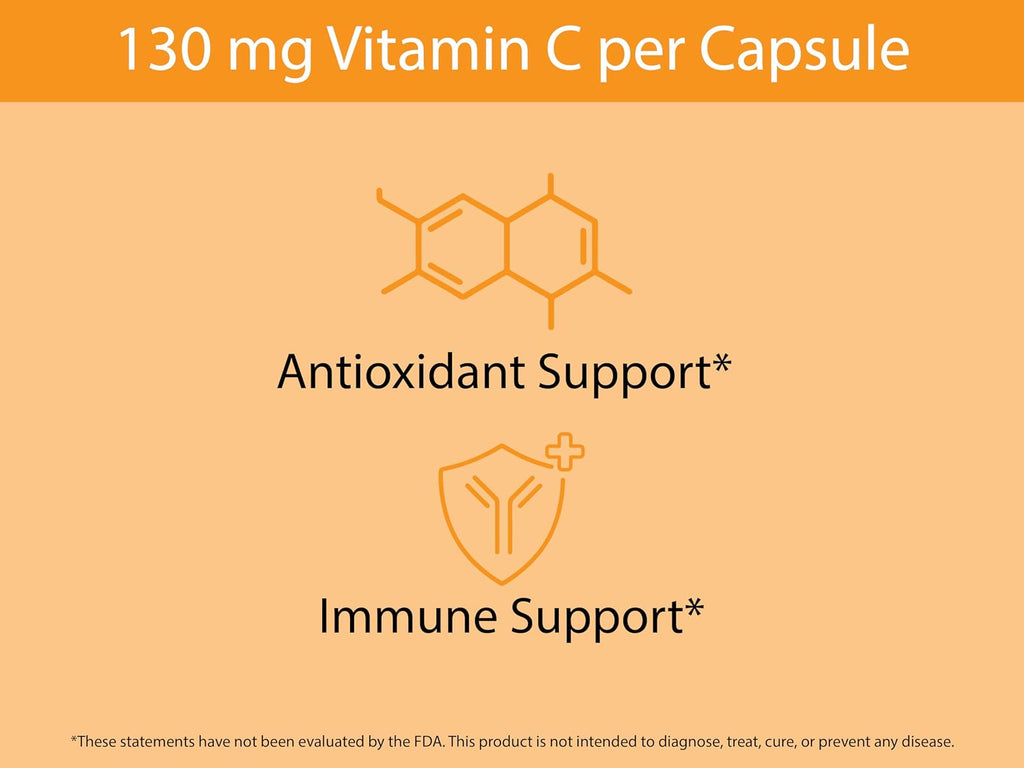 vitamin C capsules for energy boost