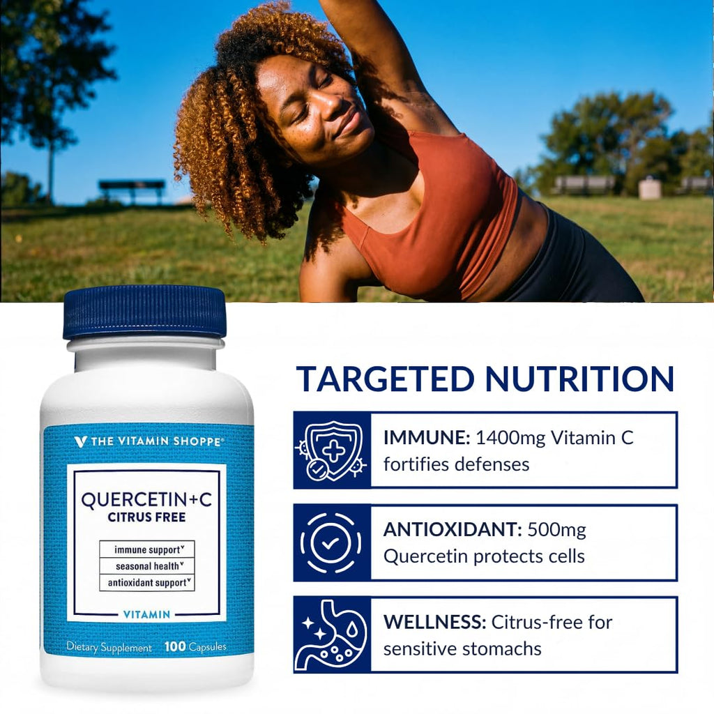 vitamin C capsules for energy boost