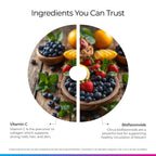 Vitamin C capsules for energy boost