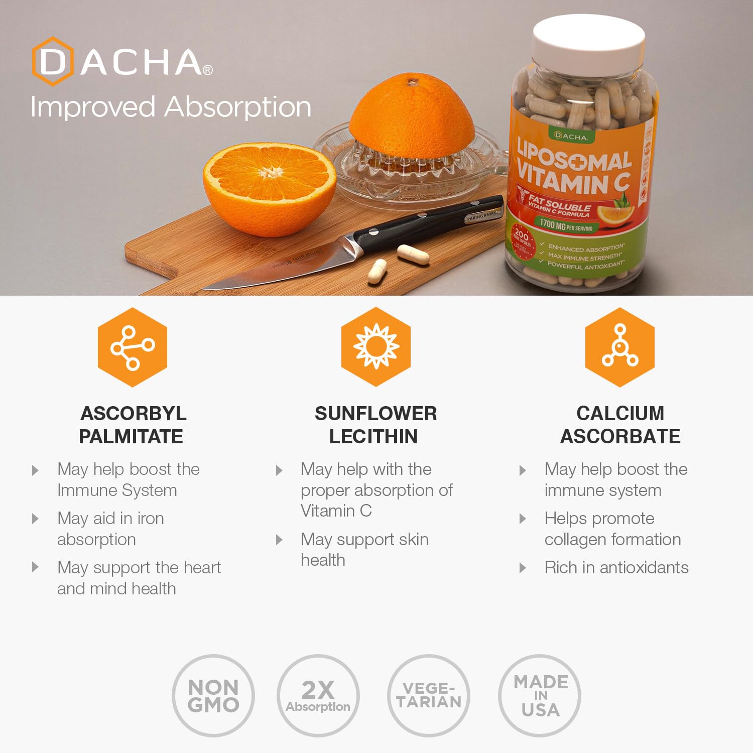 vitamin c capsules for skin health