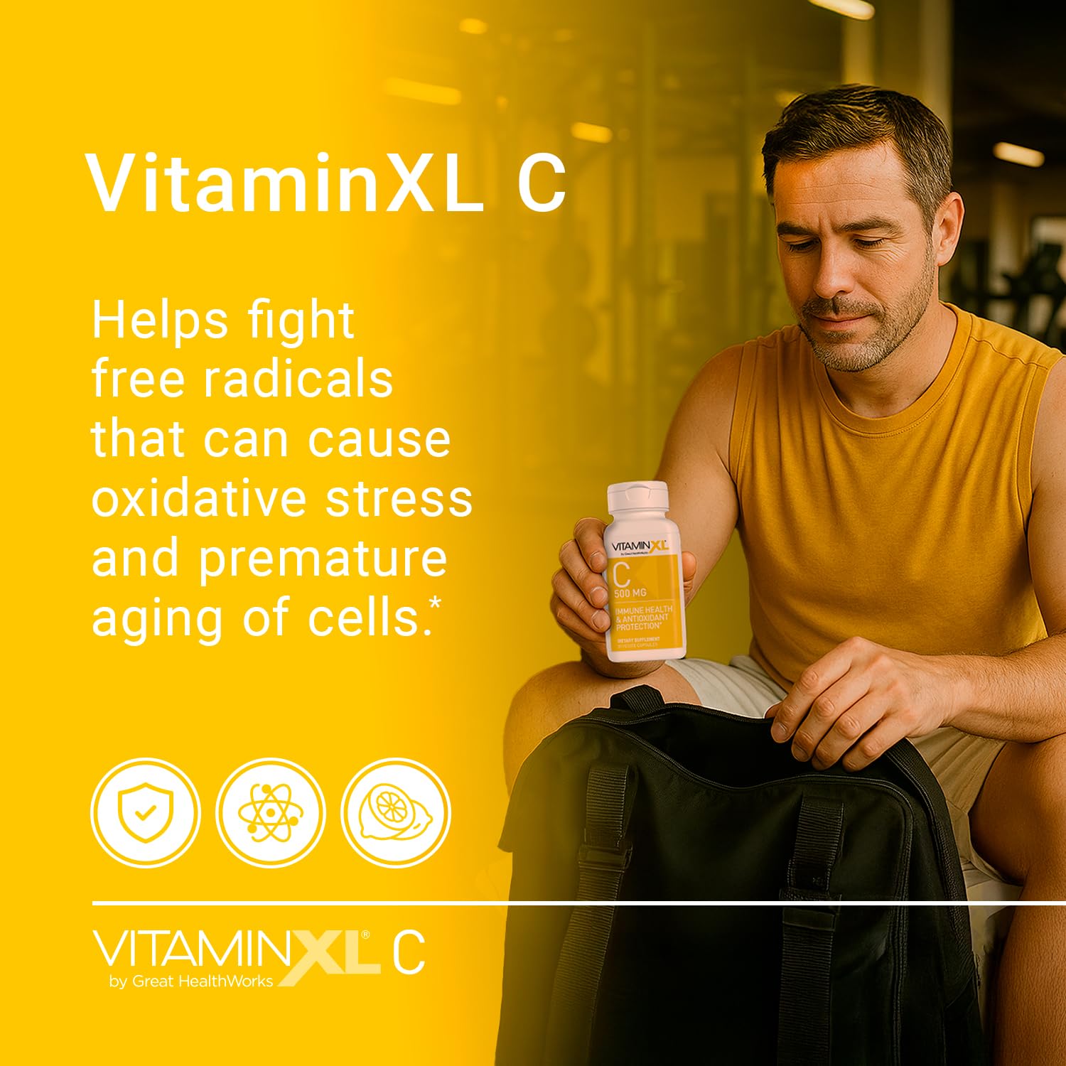 Vitamin C capsules for skin wellness