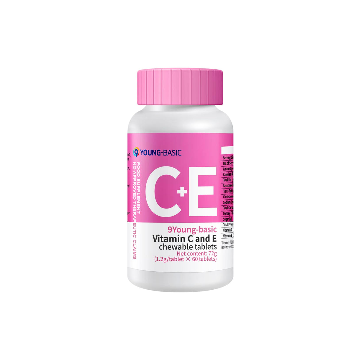Vitamin C chewable orange tablets