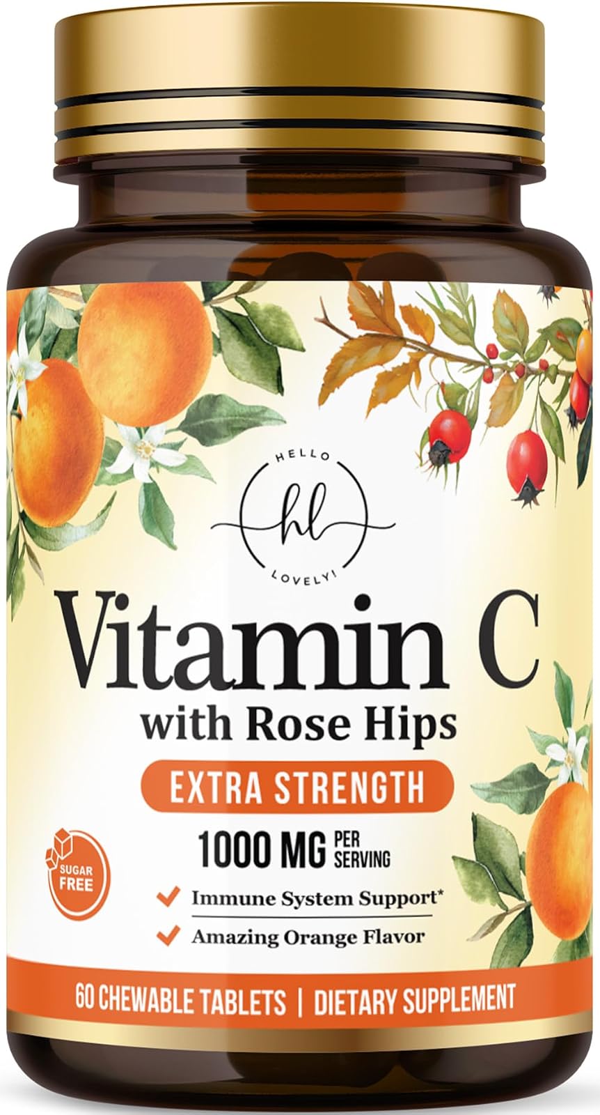 Vitamin C chewable tablets for immunity