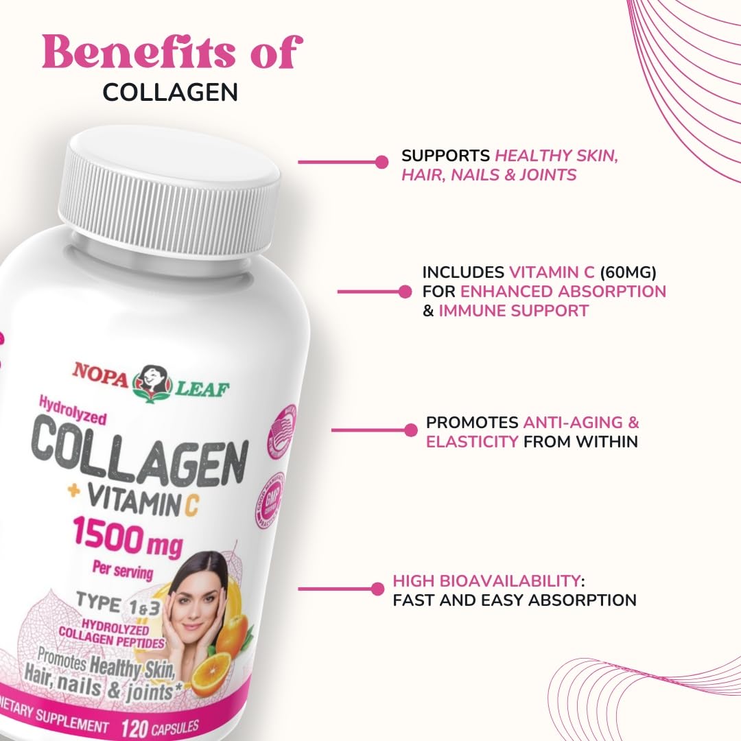 Vitamin C collagen supplement benefits