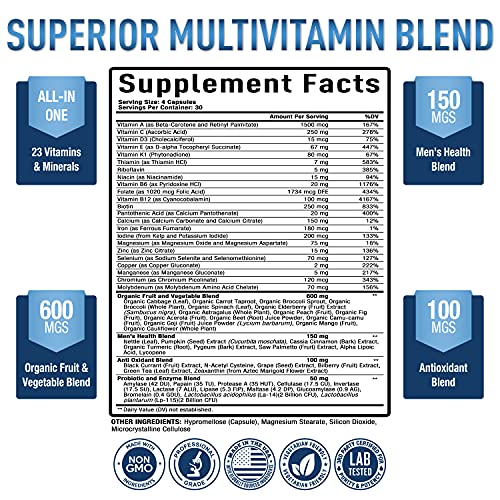 vitamin C D3 B12 for men's health