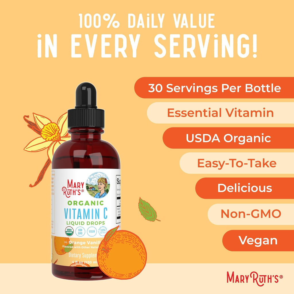 vitamin C drops for antioxidant support
