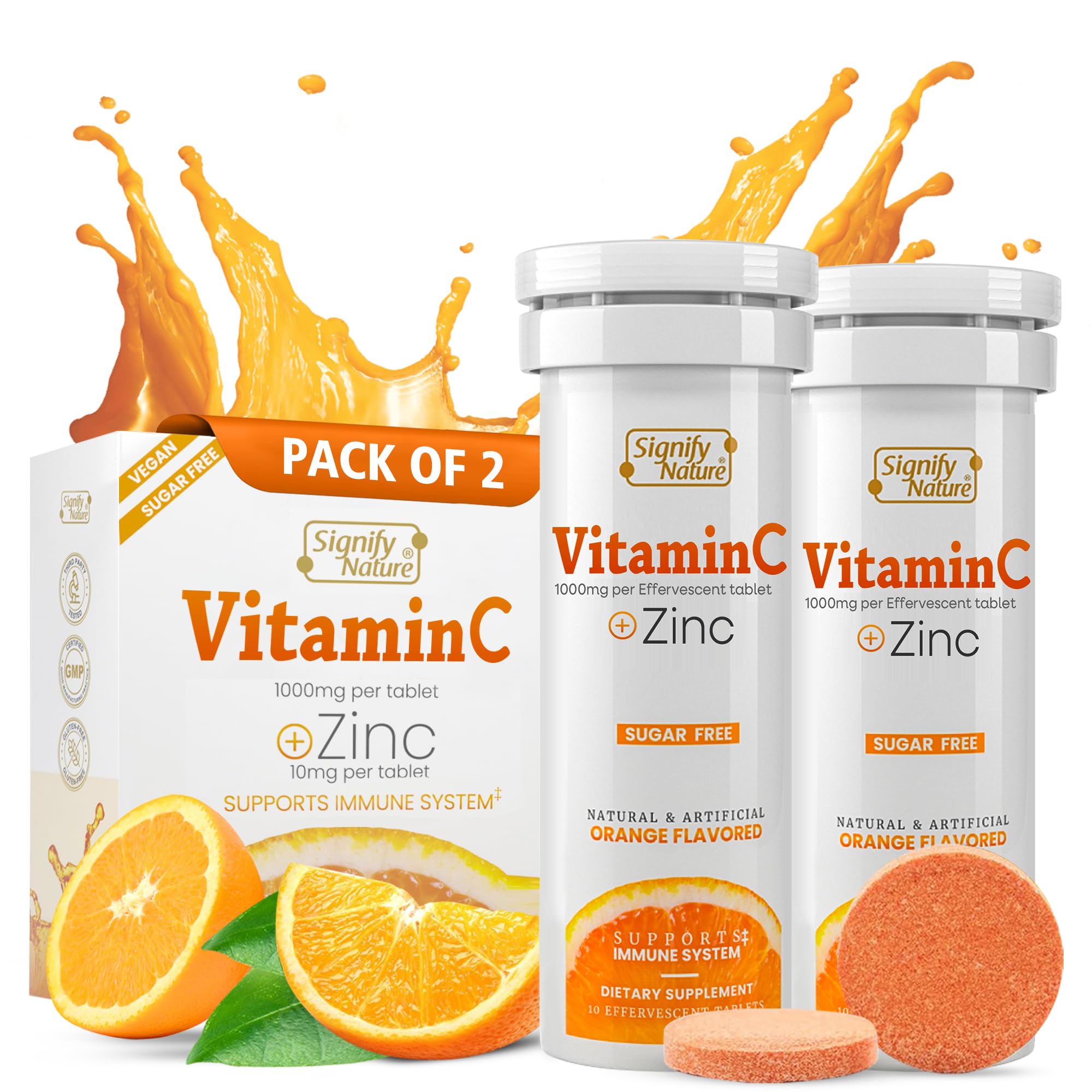 vitamin C effervescent tablets for immunity