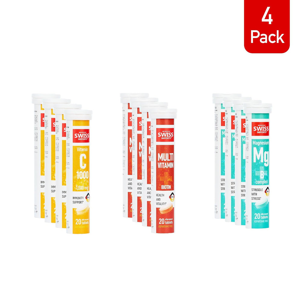 Vitamin C effervescent tablets for immunity