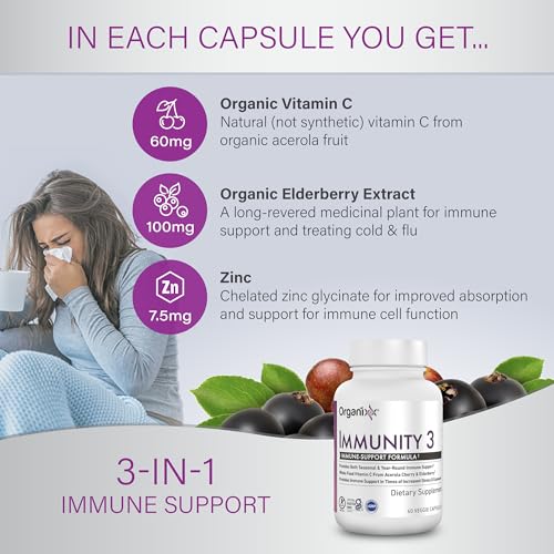 Vitamin C elderberry blend for vitality