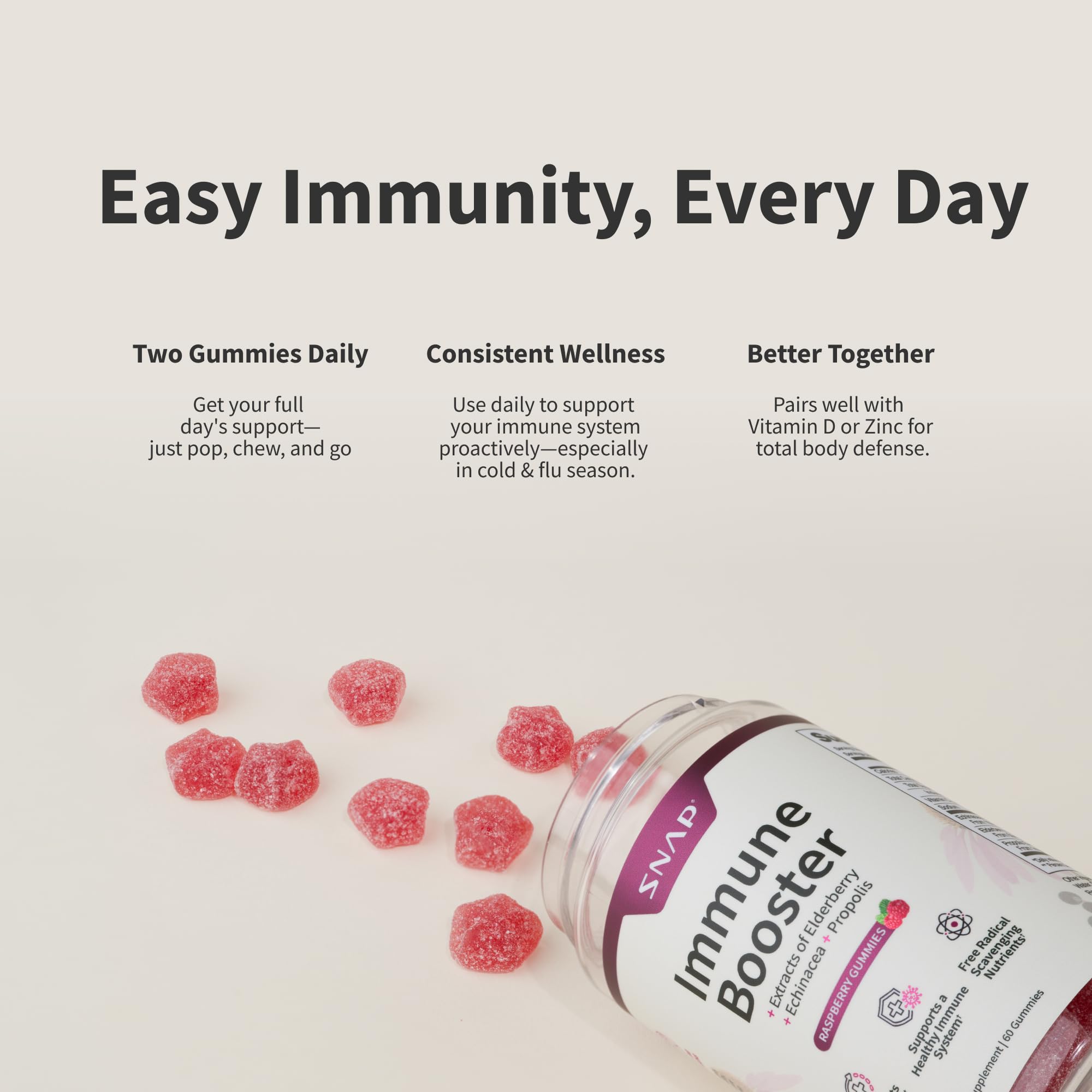 vitamin C elderberry gummies benefits