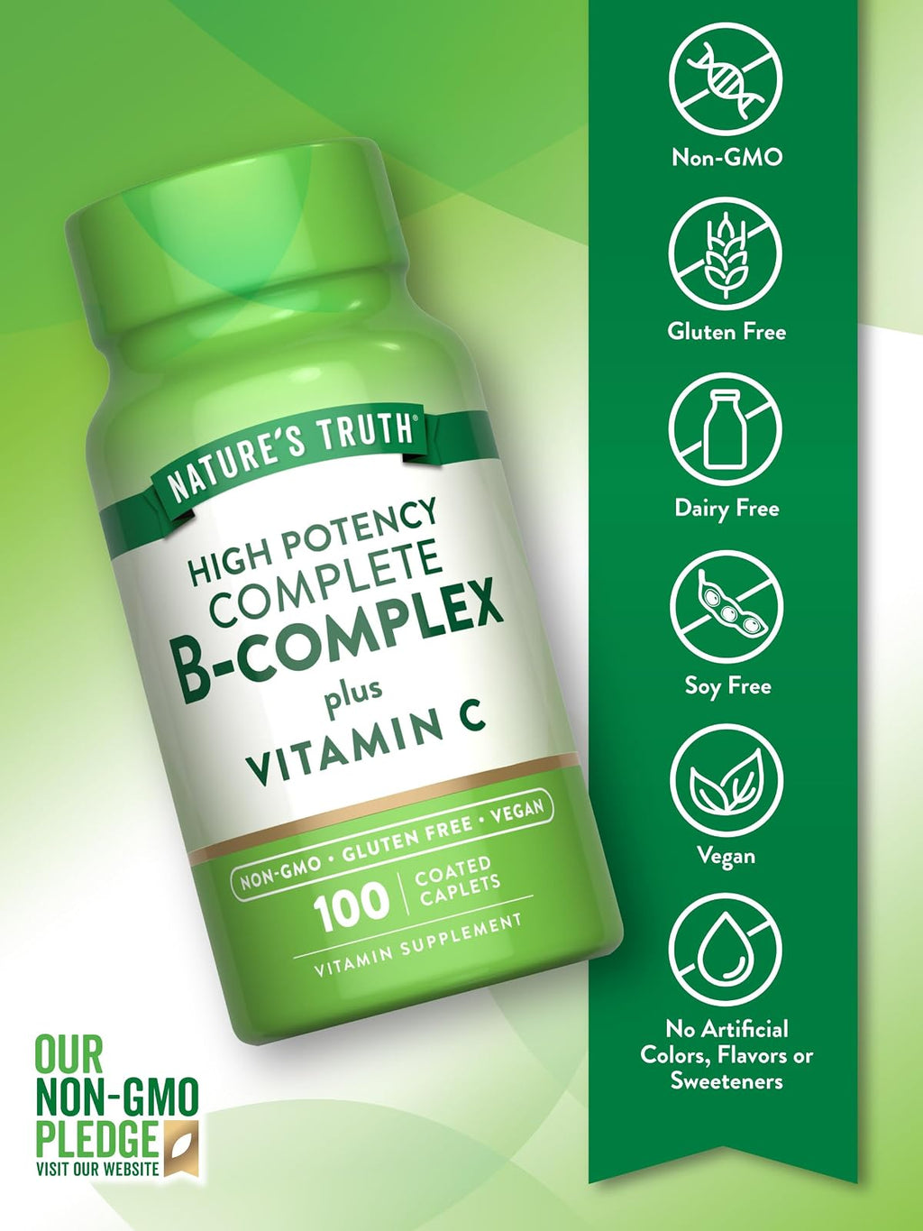 Vitamin C enhanced B Complex formula