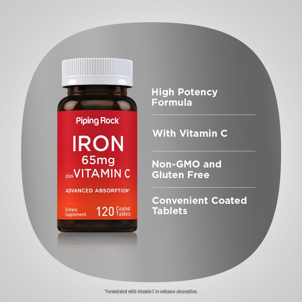 Vitamin C enhanced iron absorption
