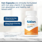 Vitamin C enhanced iron for optimal health