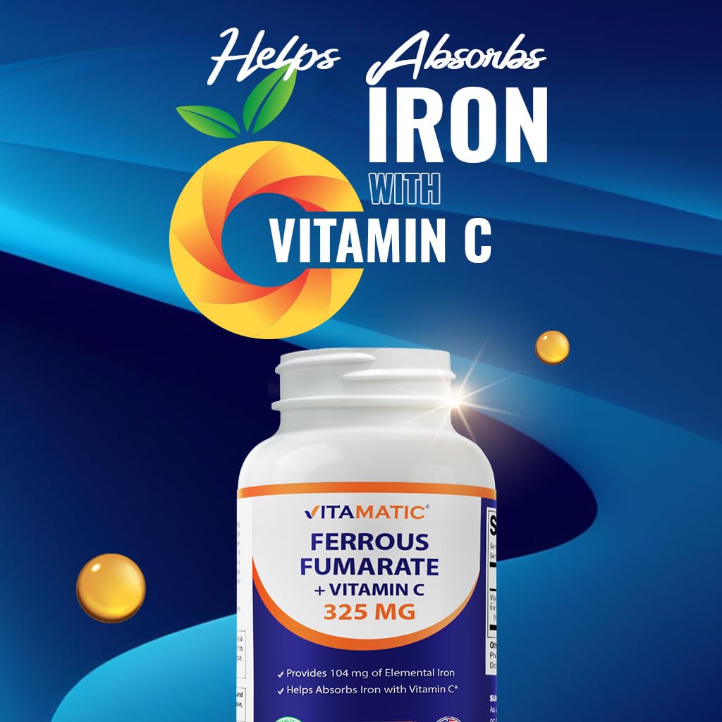 Vitamin C enhanced iron formula