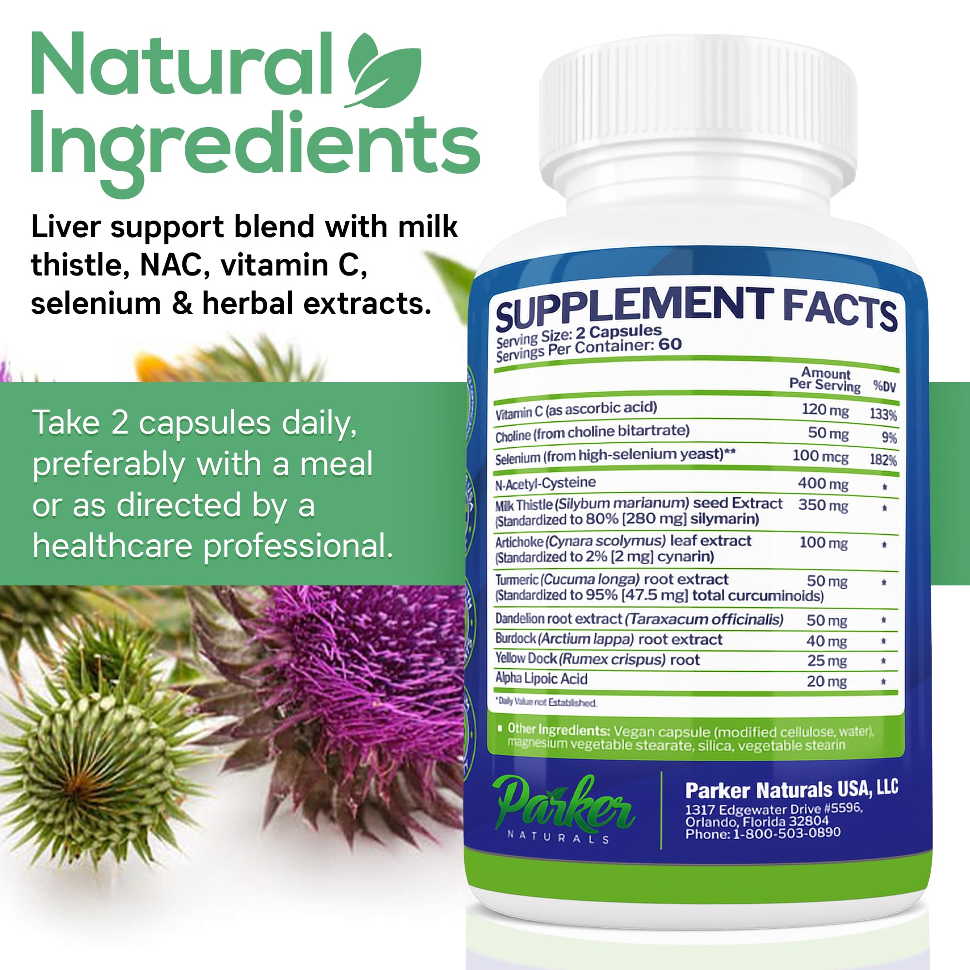 vitamin C enhanced liver support