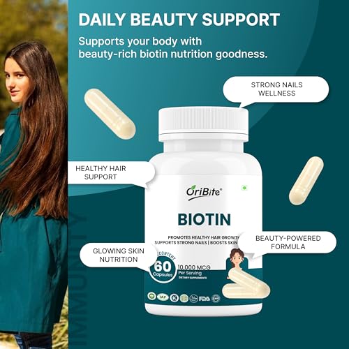 Vitamin C enriched biotin capsules